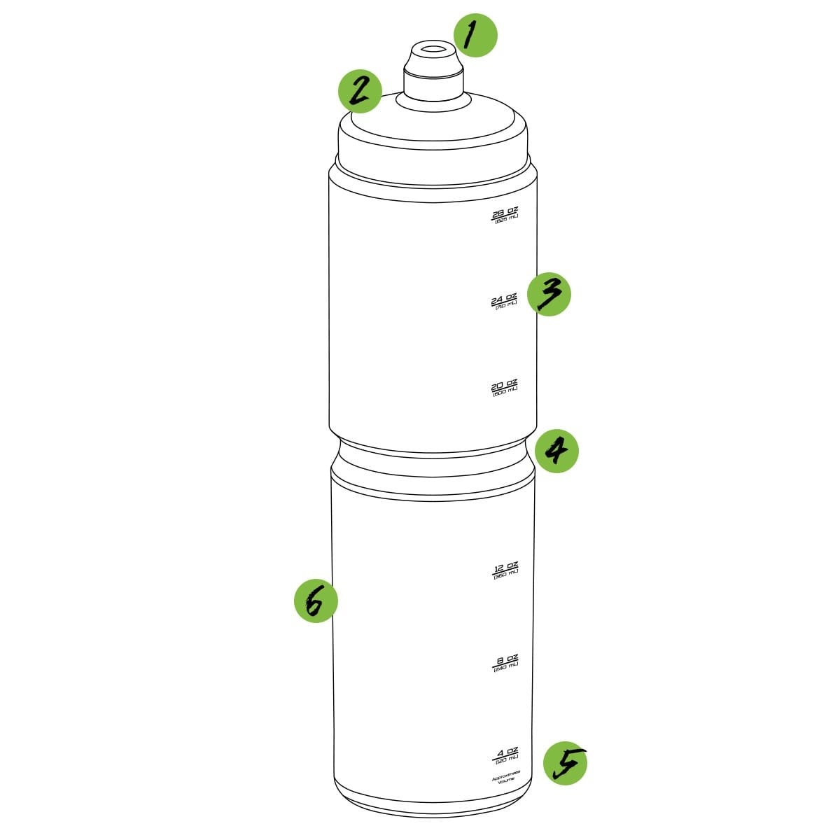 Aqua Summit Water Bottle | Dawn to Dusk